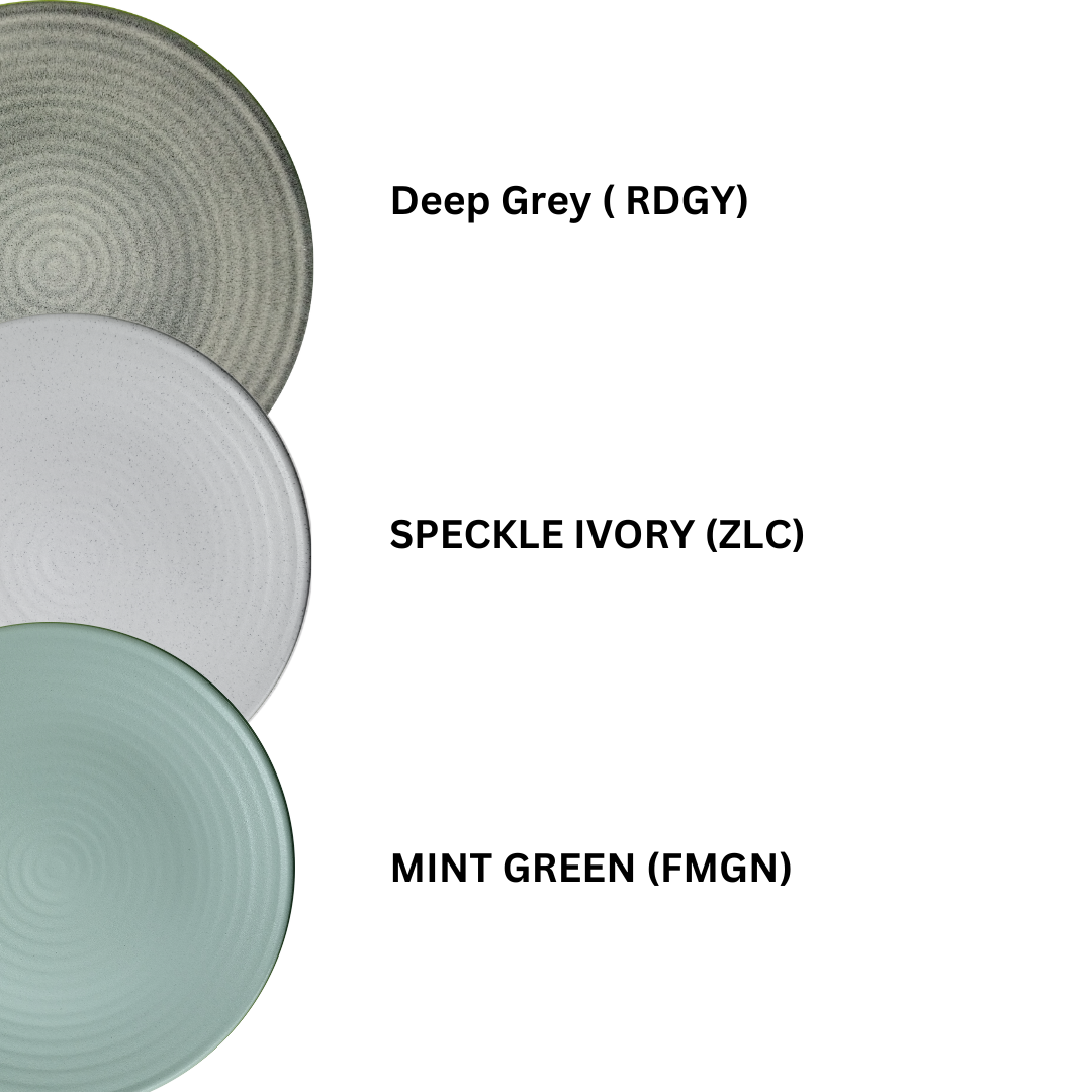 FUSION TMK83/TMK84/TMK85/TMK86 Tapered Round Plate – Claytan Fine China